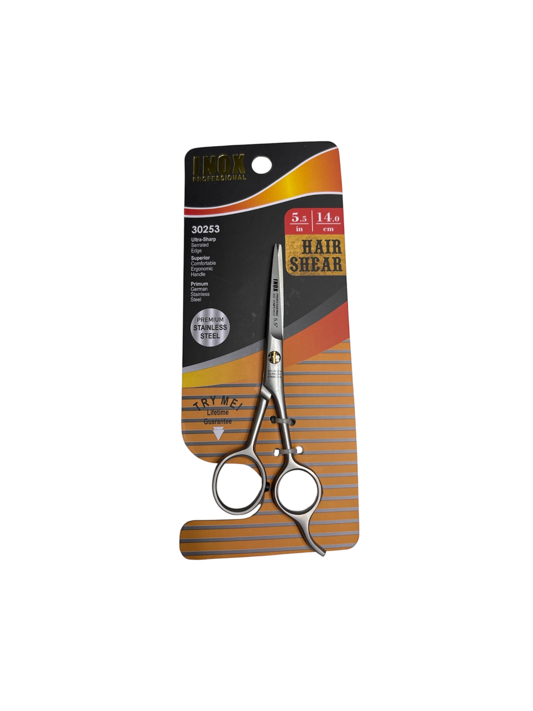 INOX Professional Hair Shear (5.5 in ) Stainless Steel – VIP Barber Supply